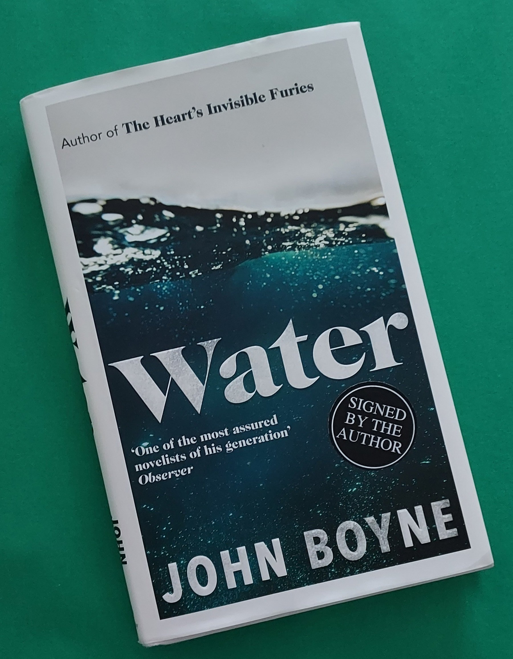 Book Club Discussion – Water by John Boyne | Gloria McBreen